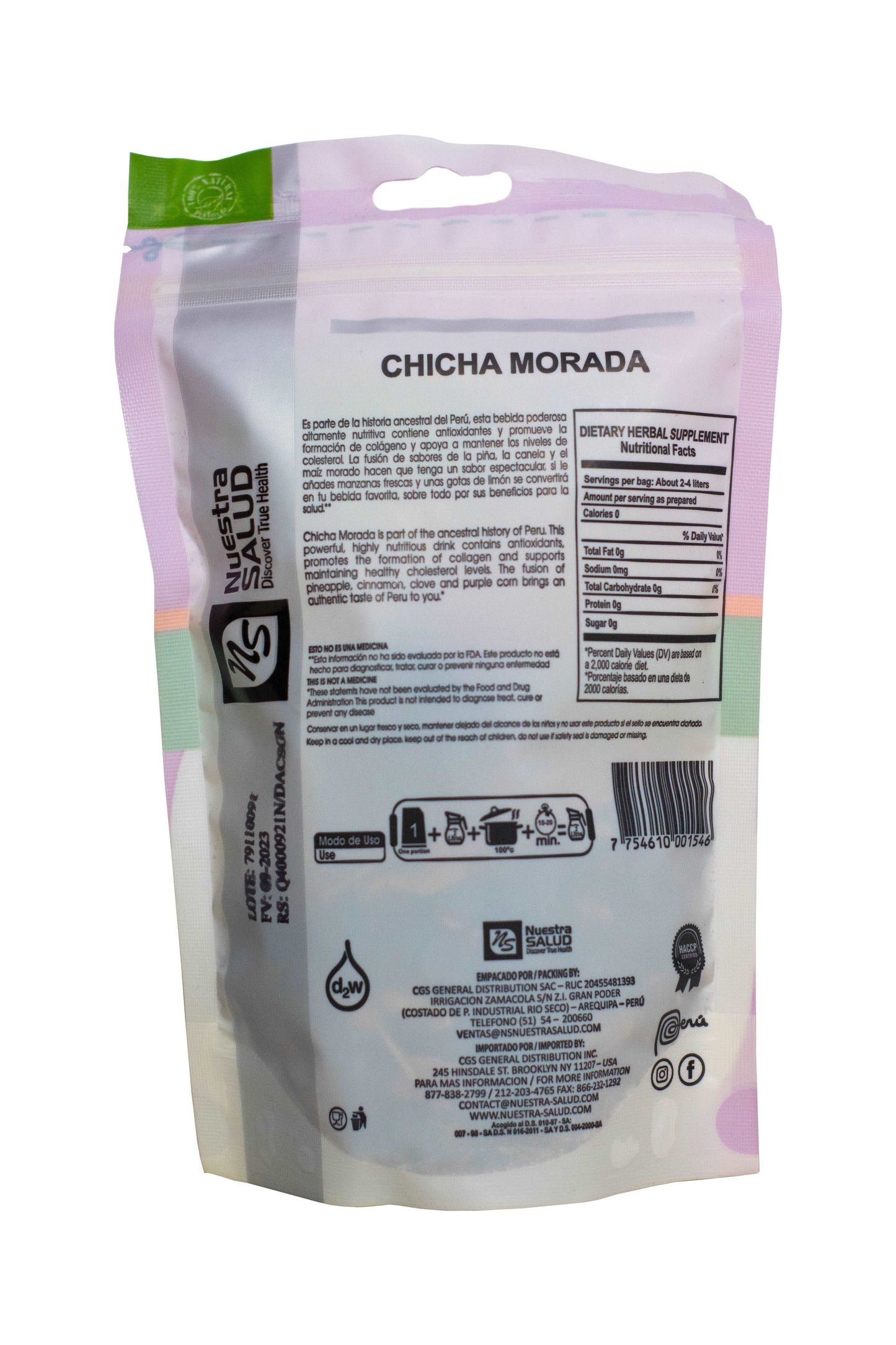 Purple Corn Mix Peruvian Chicha Morada Premium (120g) – NS Herbs Co.